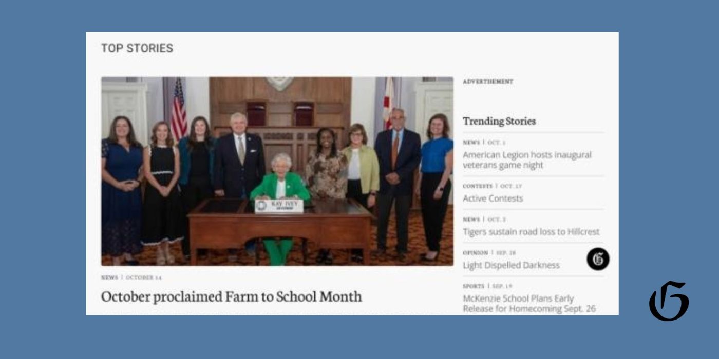 Welcome to The Greenville Advocate's New Website