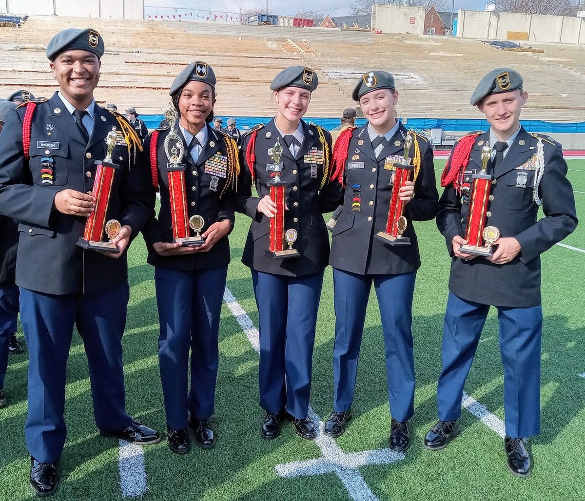 JROTC Tiger Battalion wins at state championship