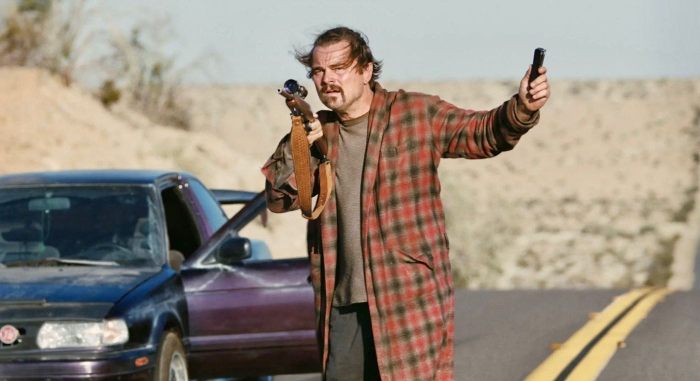 Constant surprises: Leonardo DiCaprio is wonderfully unhinge...