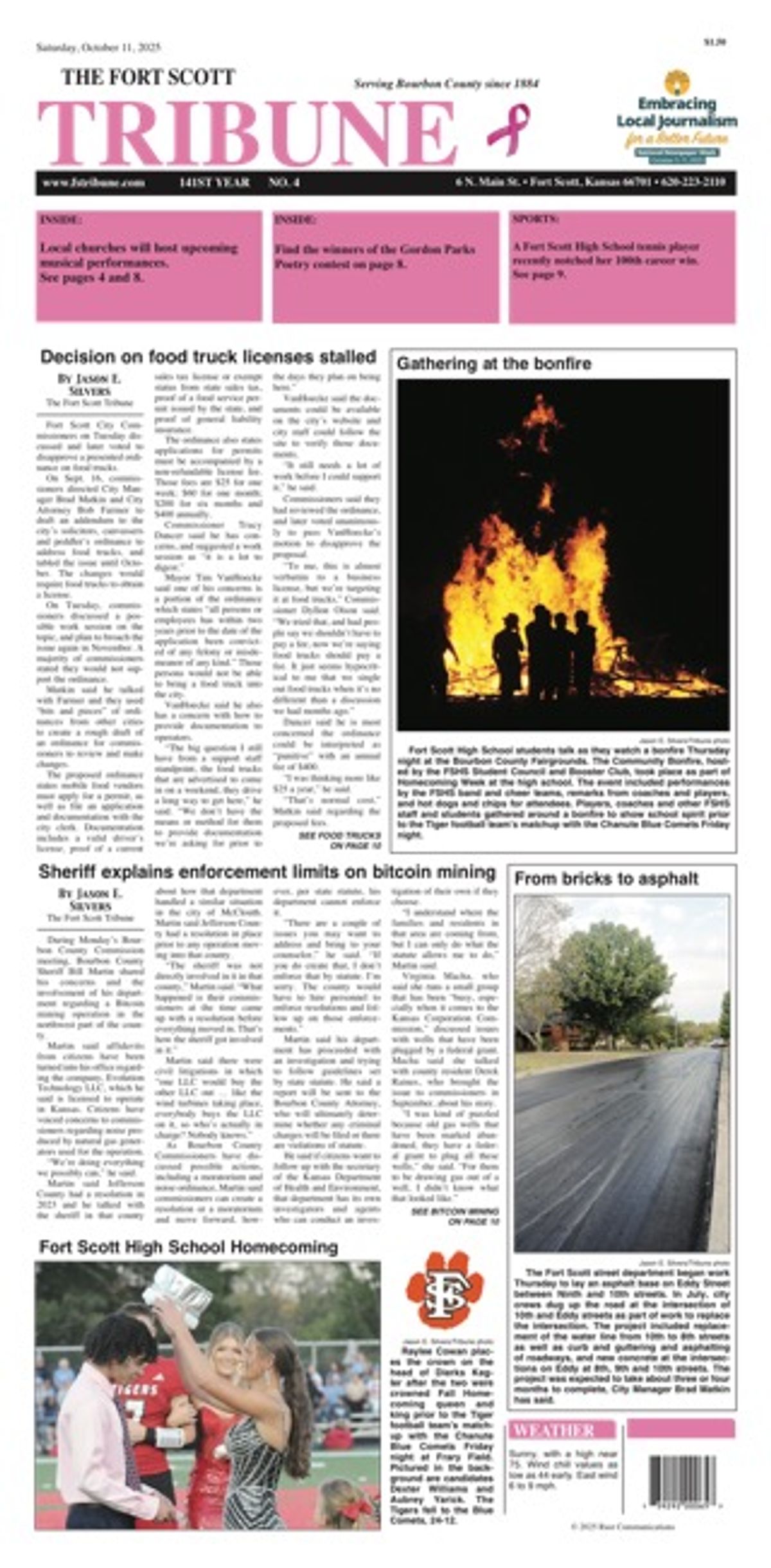 Saturday, October 11, 2025