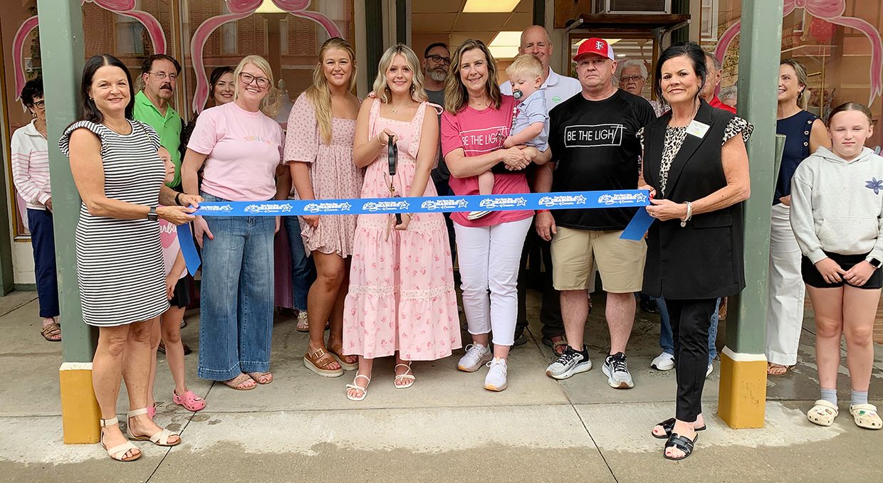 Grand opening, ribbon cutting for Eternal Grace Boutique