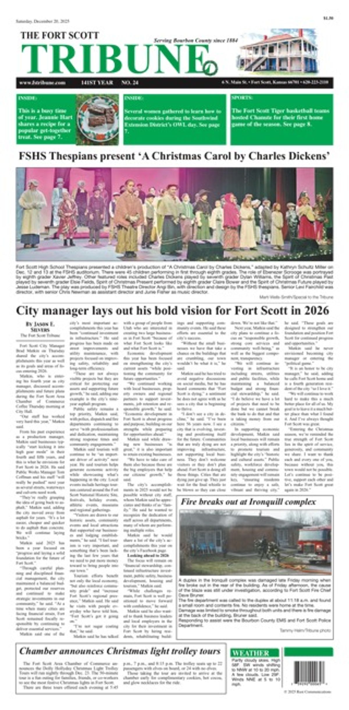 Saturday, December 20, 2025