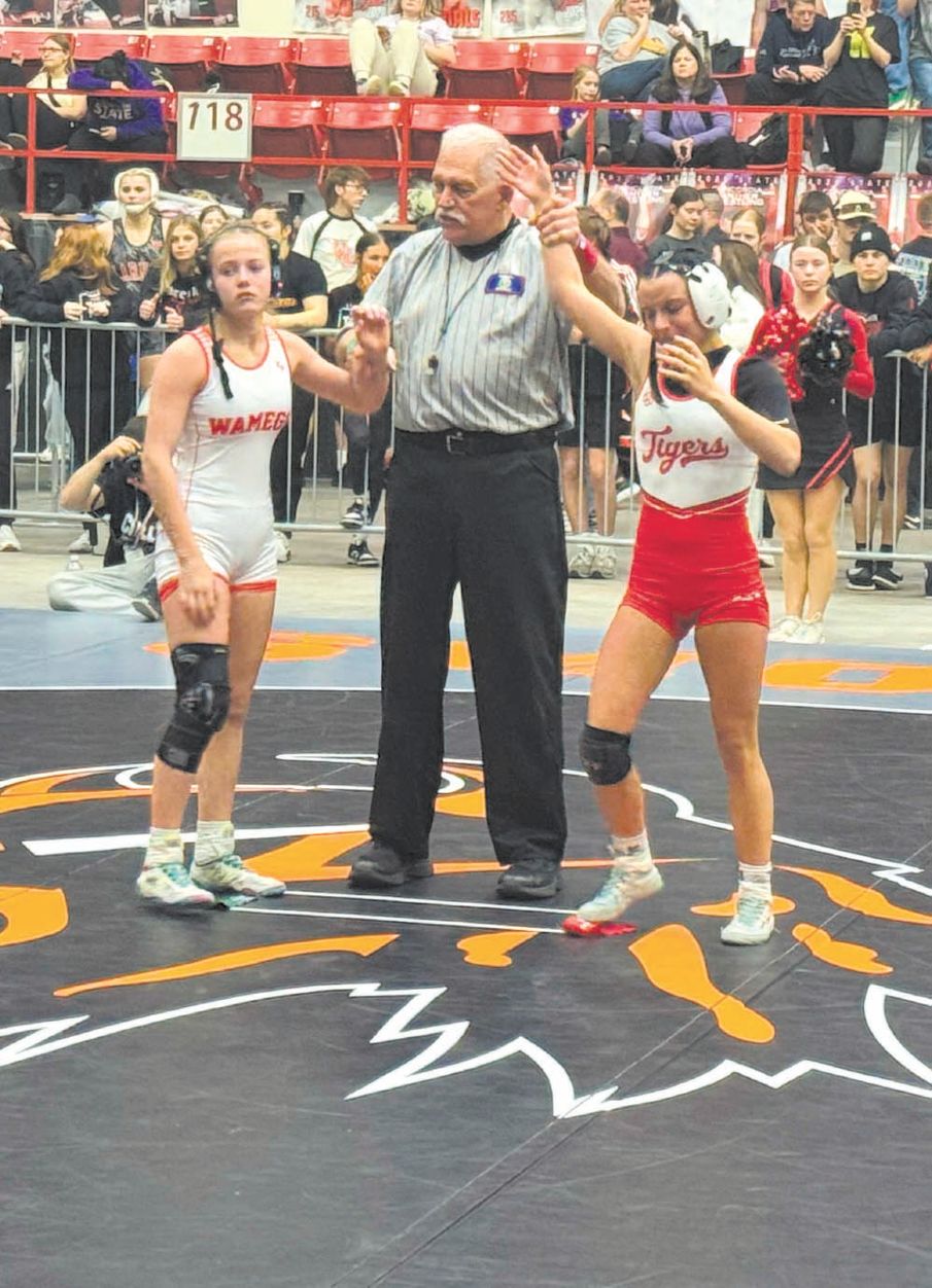 Miles finishes third at state wrestling championship