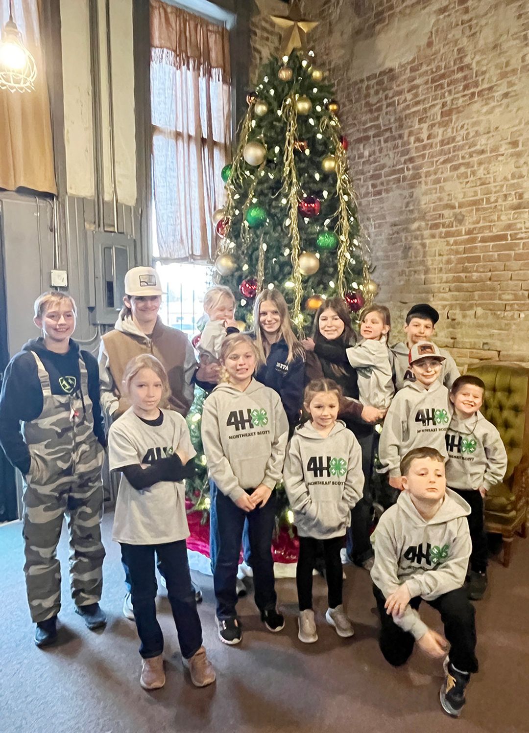 December activities for the Northeast Scott 4-H Club and Friends