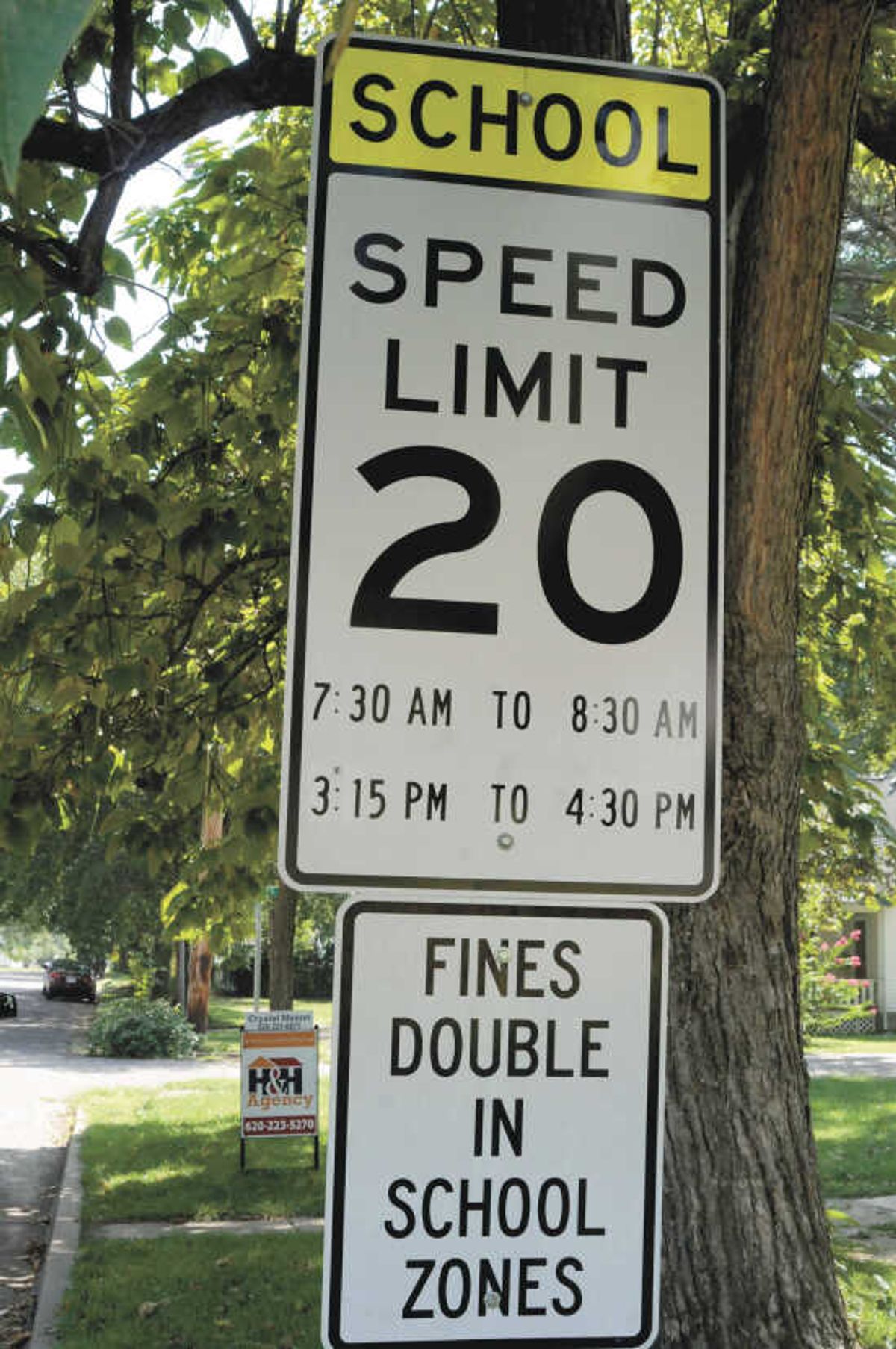 Speed limit hours extended in school zones