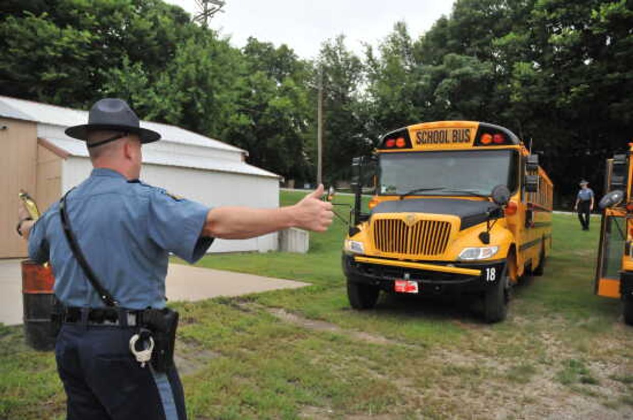 USD 234 busses pass KHP inspection