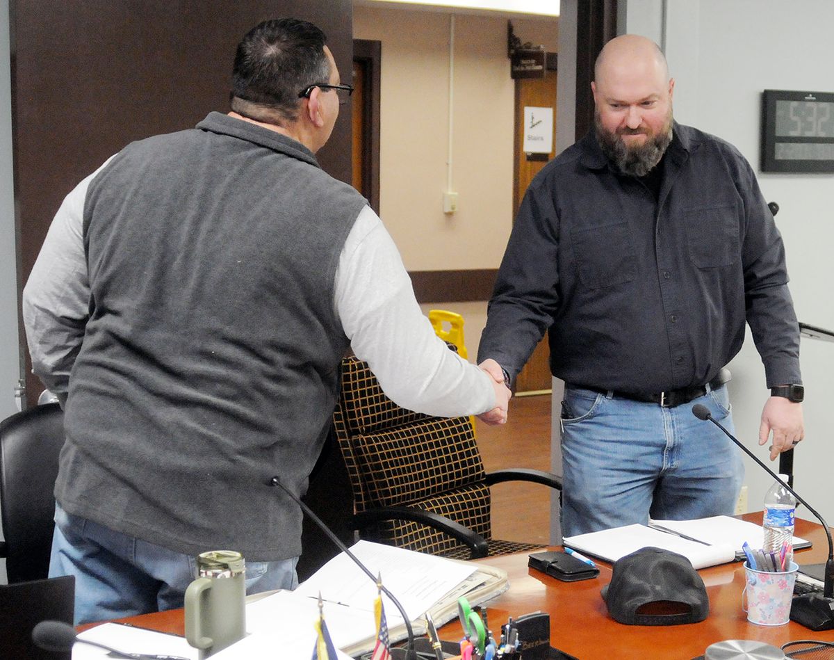 Allen sworn in as new Third District Bourbon County Commissioner
