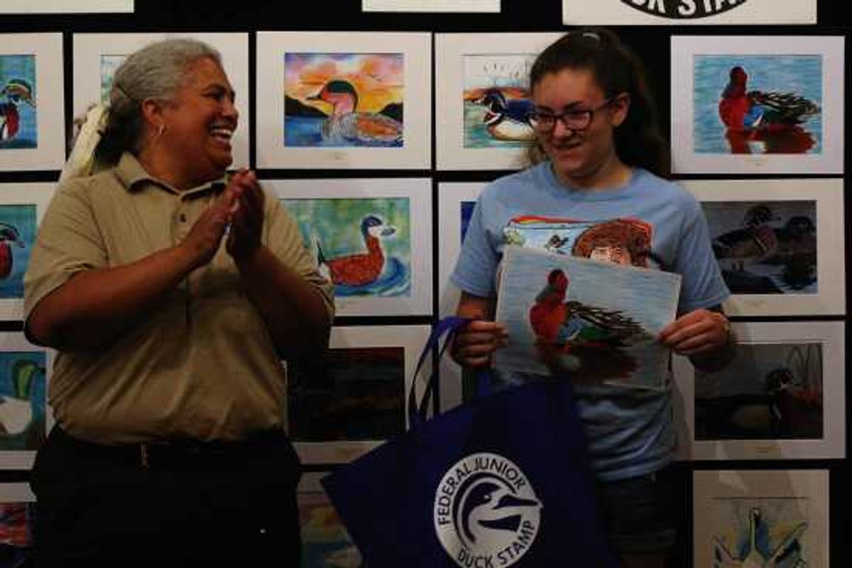 Junior Duck Stamp contest winner - again