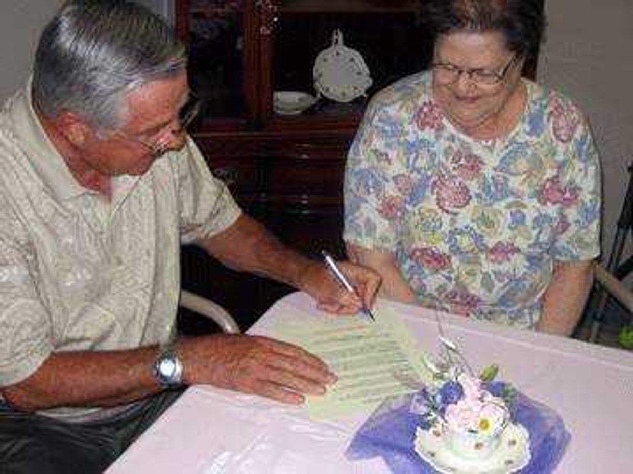 Proclamation signed declaring National Nursing Home Week