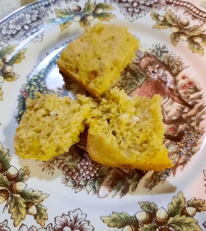 Tea and Corn Bread Topped Casserole