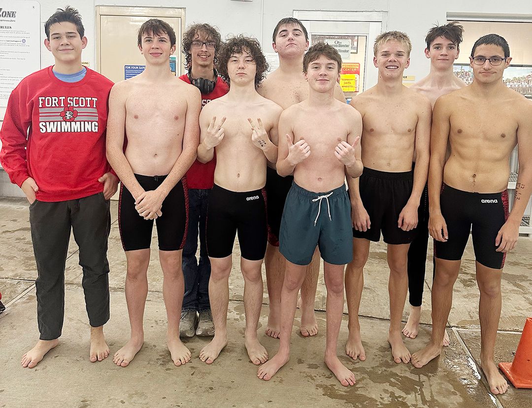 Several best times recorded in opening meet for boys’ swim team