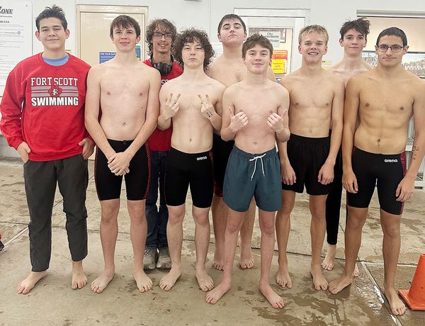 Several best times recorded in opening meet for boys’ swim team