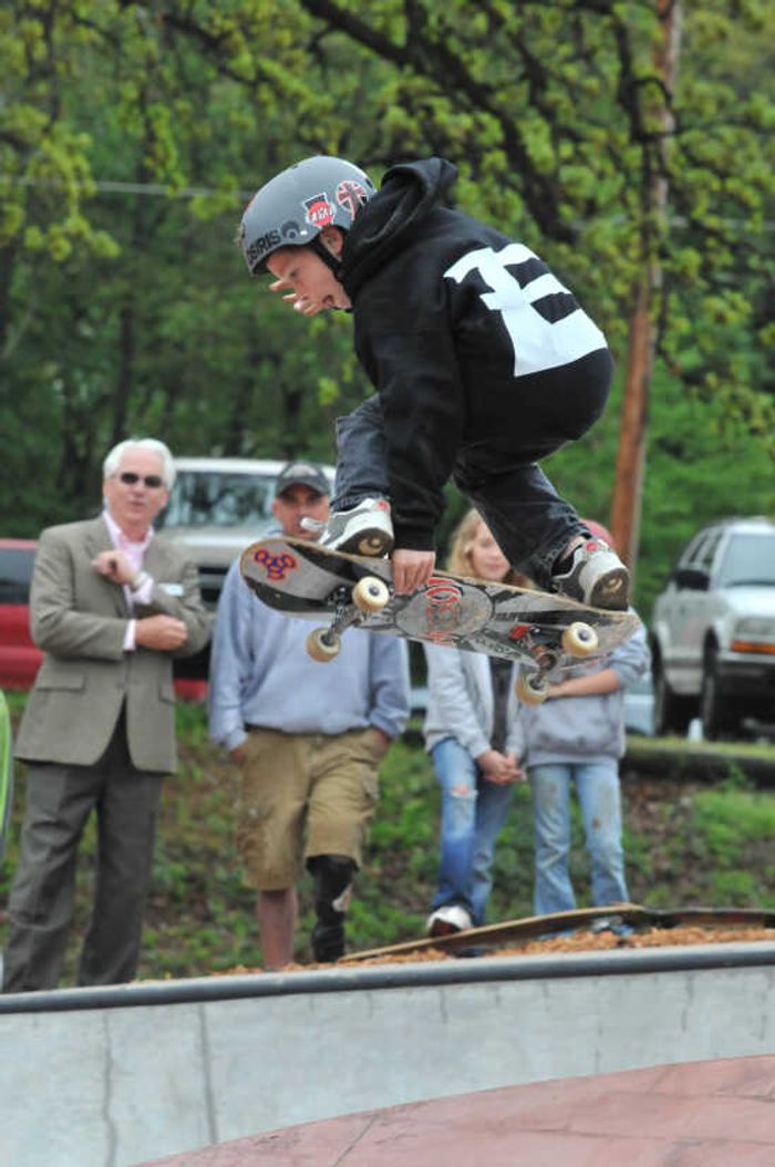 Wow, gnarly: Skatepark opens