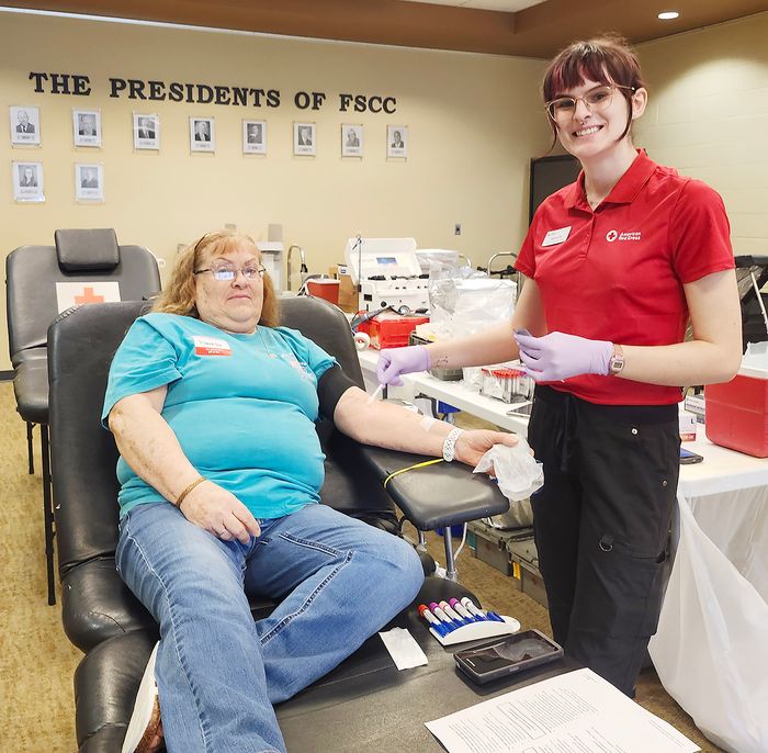 FSCC Nursing Program Hosts Red Cross Blood Drive and Bake Sa...