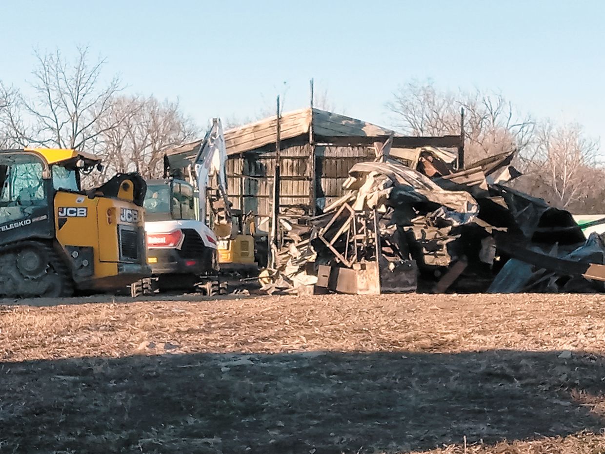 Cleanup work begins after Saturday night fire