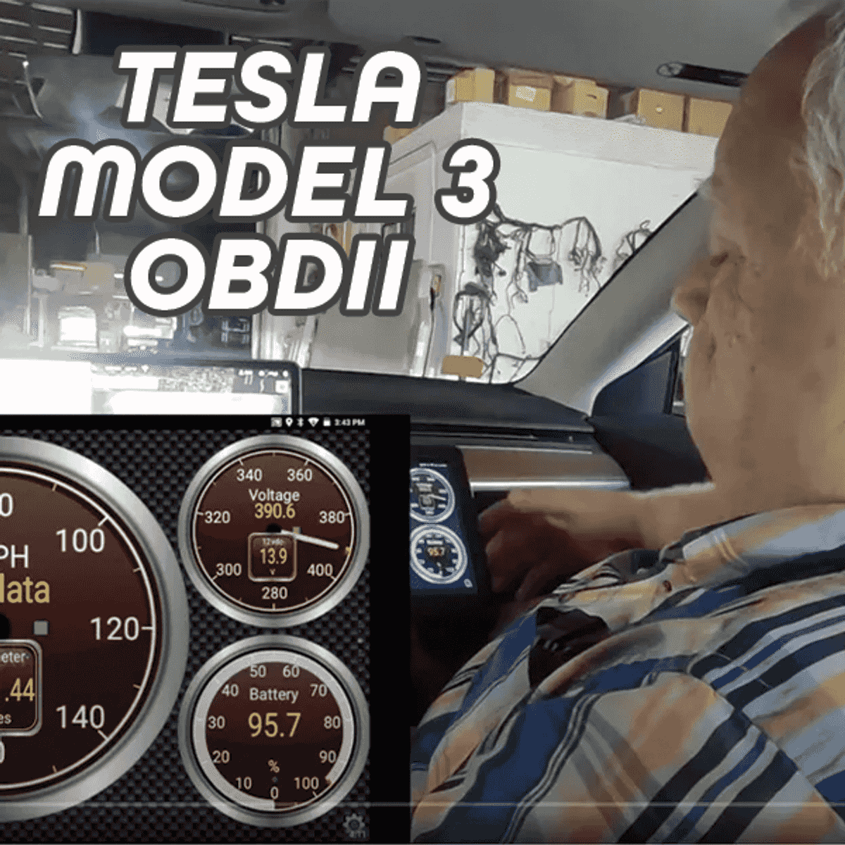 Tesla Model 3 OBDII Port (finally) Available