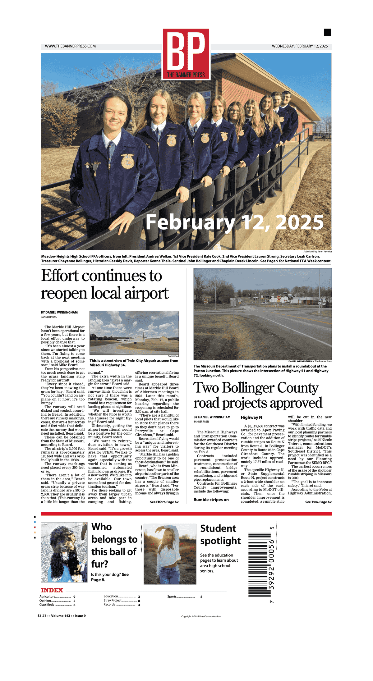 Wednesday, February 12, 2025: E-Edition