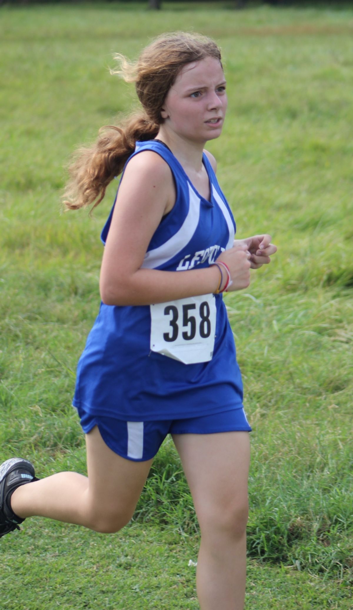 Crossing the finish line