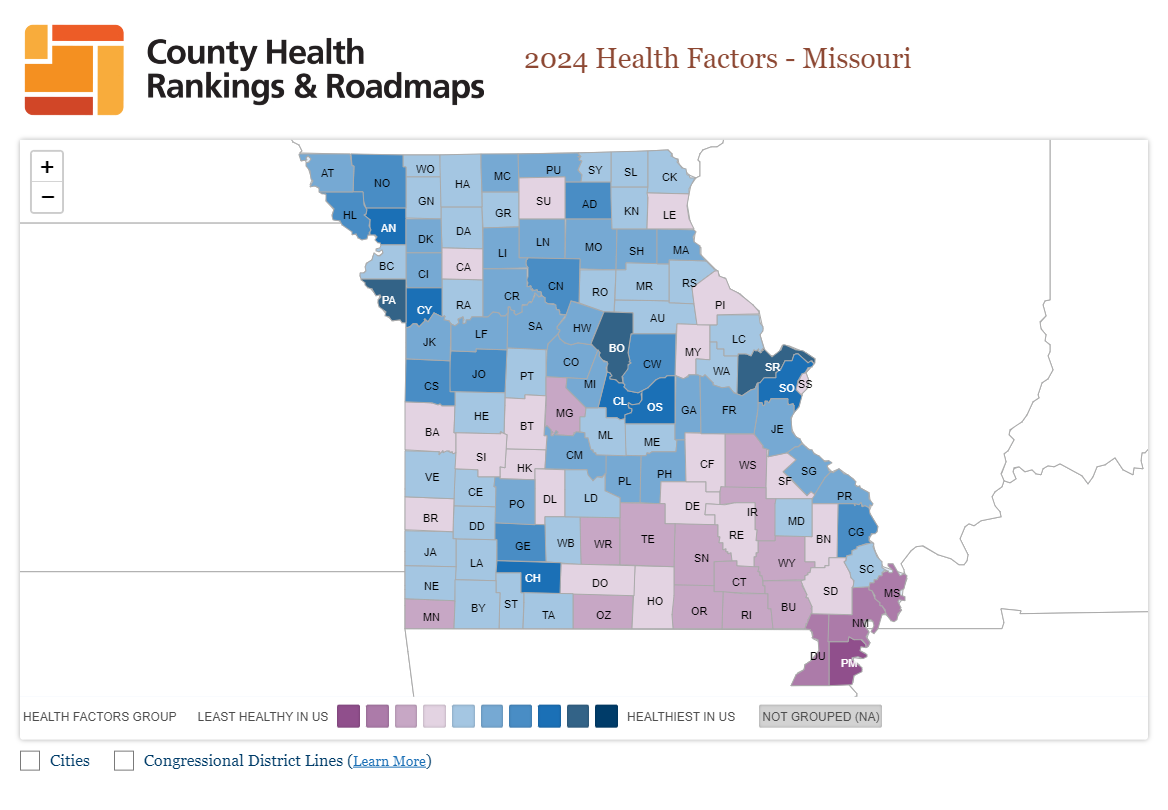 County's health rankings, roadmaps provide insight on community's well...