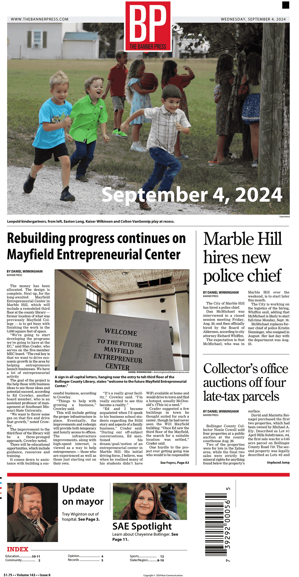 September 4, 2024: E-Edition