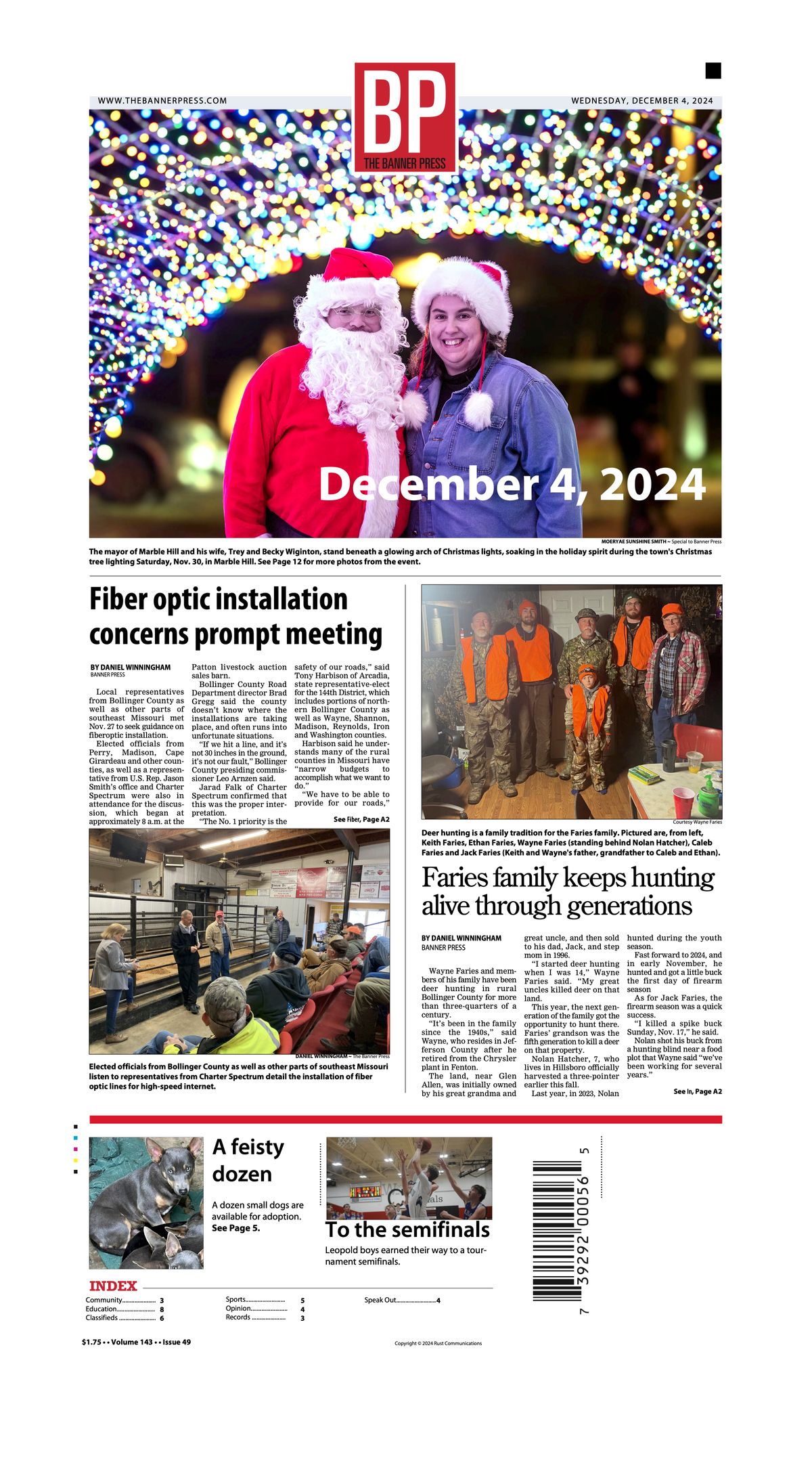 Wednesday, December 4, 2024: E-Edition