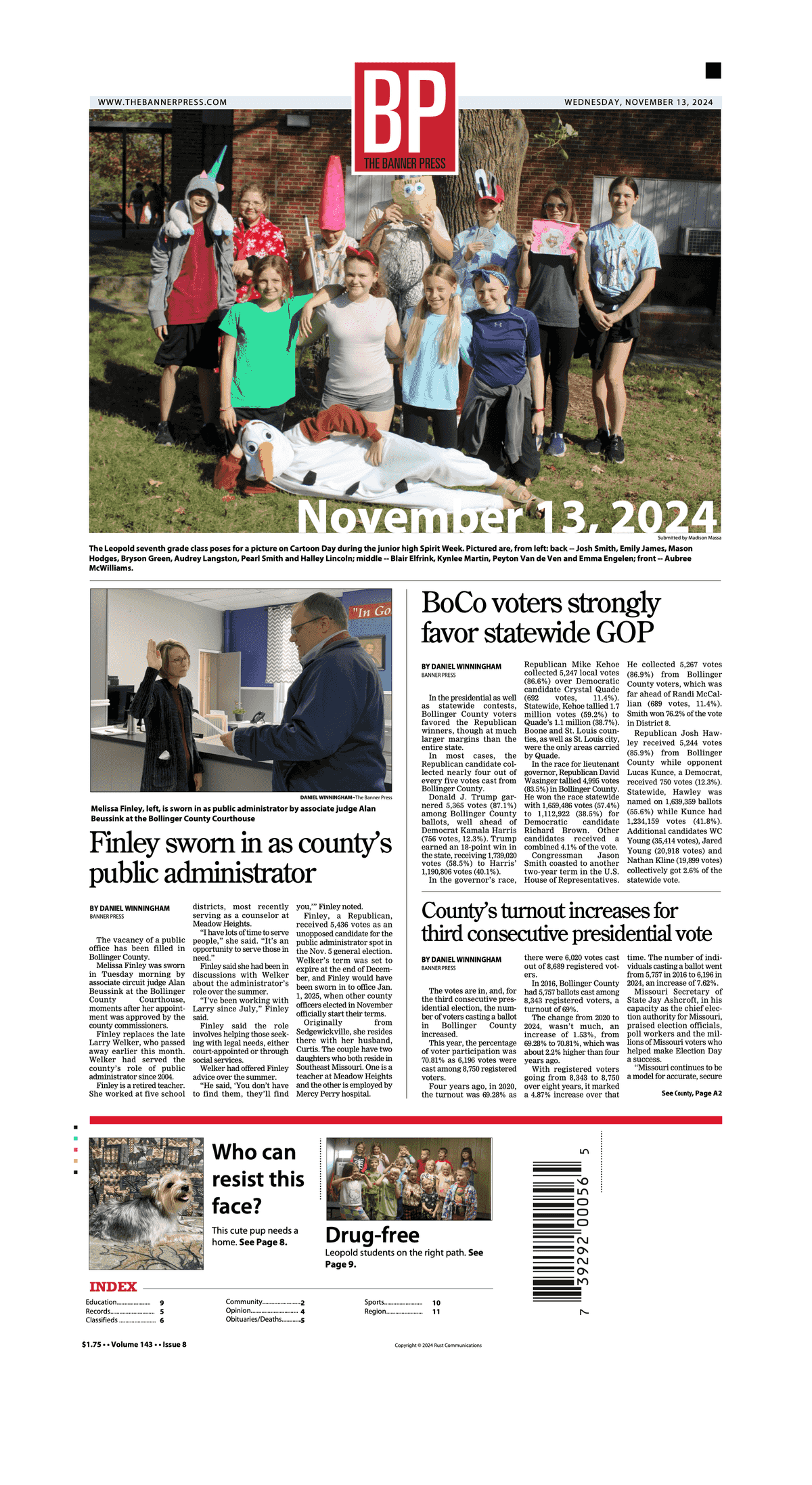 Wednesday, November 13, 2024: E-Edition