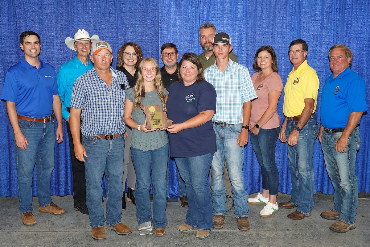 Yamnitz' chosen as Missouri Farm Family for Bollinger County