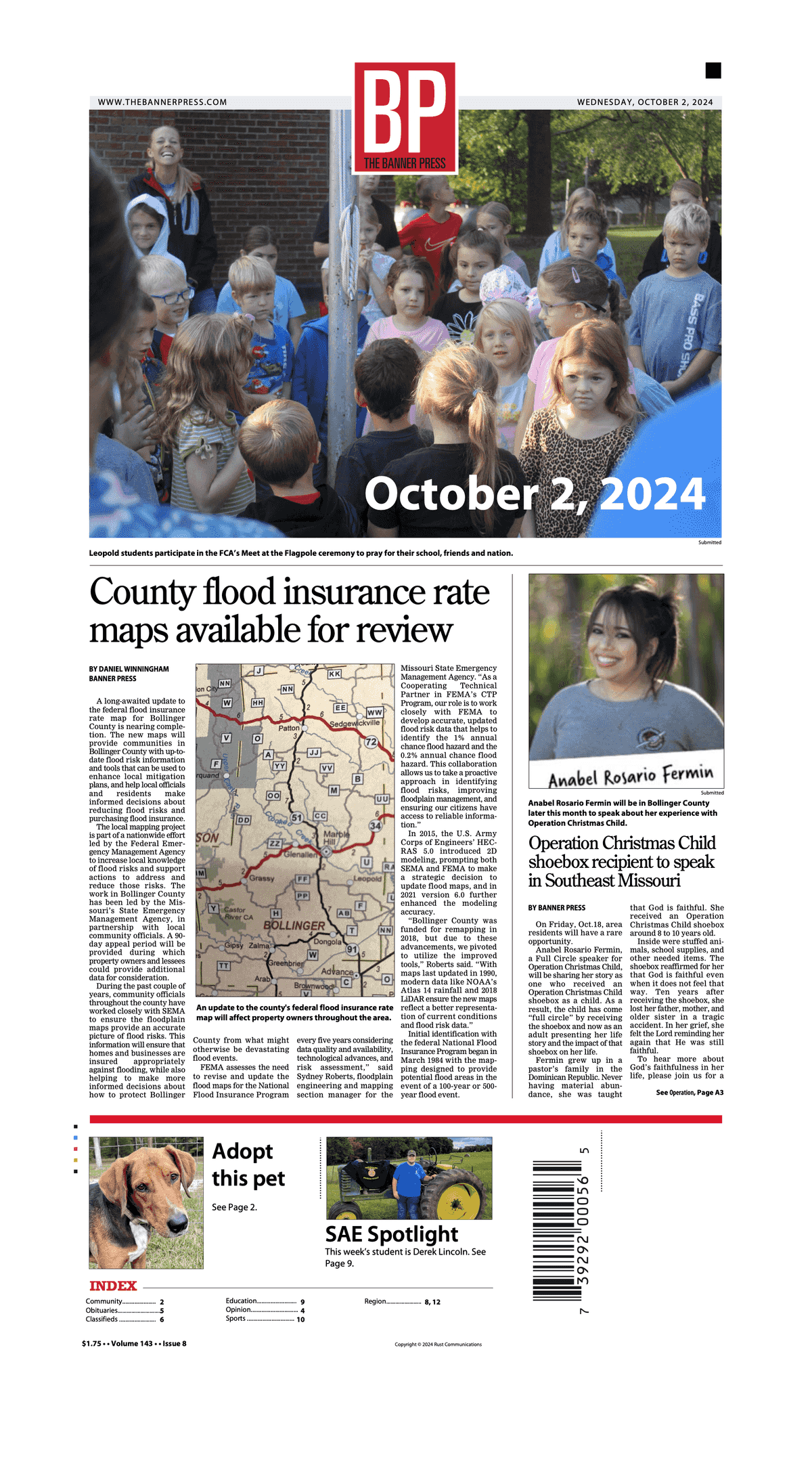 Wednesday, October 2, 2024: E-Edition