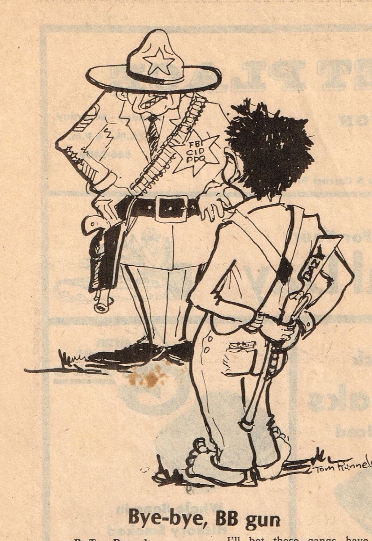 Runnels: Bye-Bye BB Gun