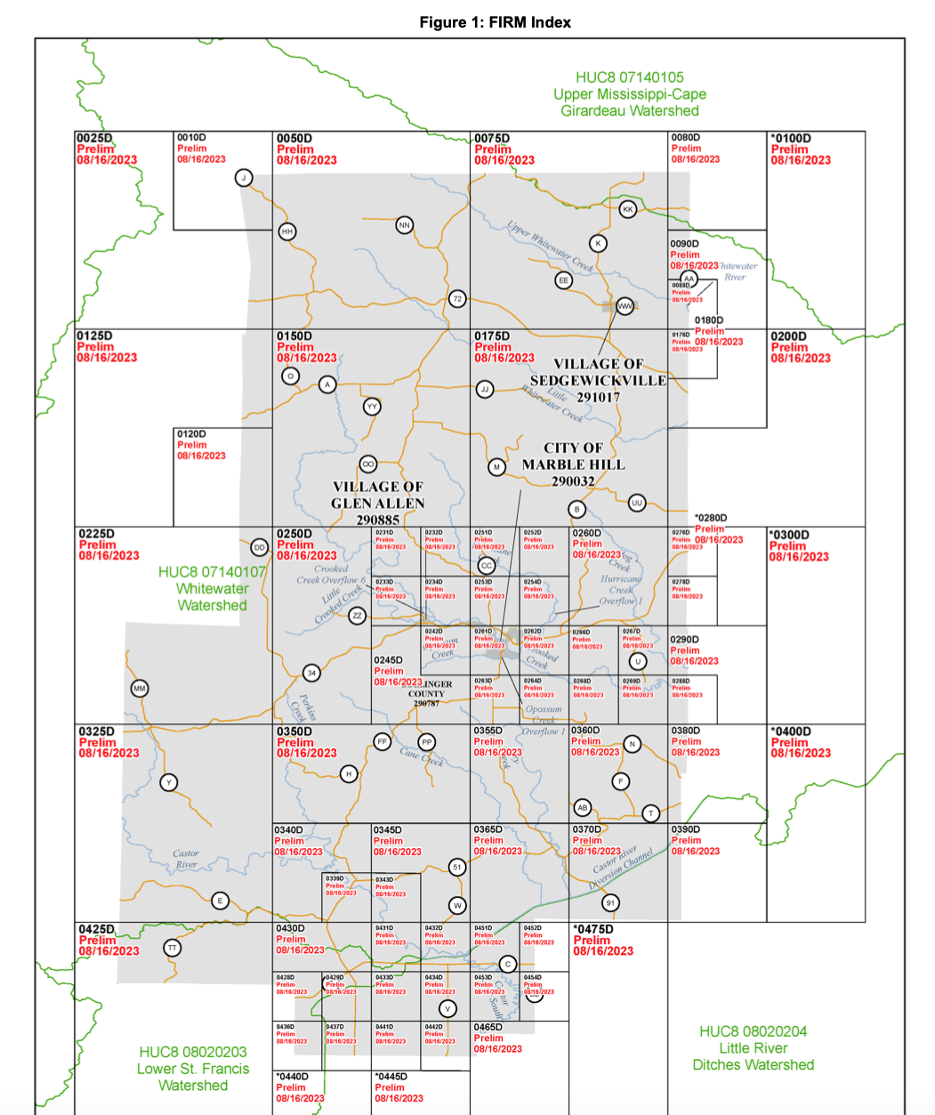 County flood insurance rate maps available for review