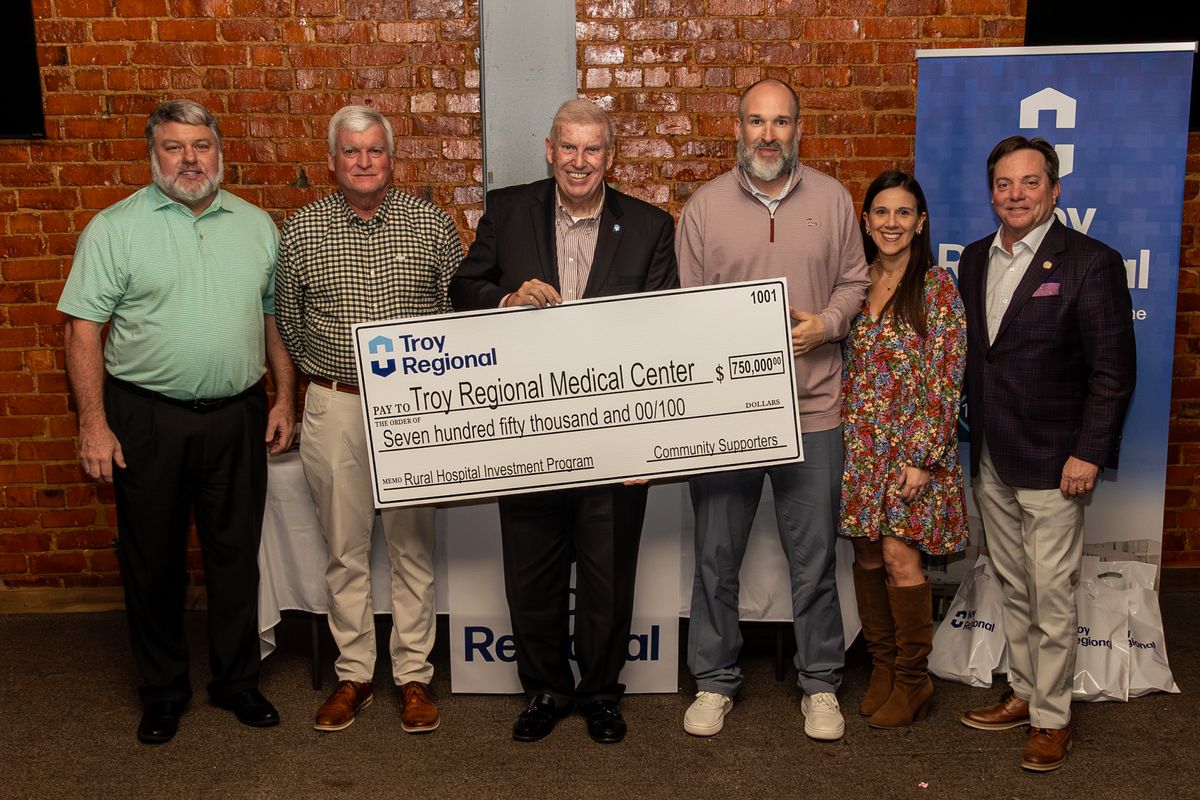 Troy Regional receives $750,000 from Rural Hospital Investme...