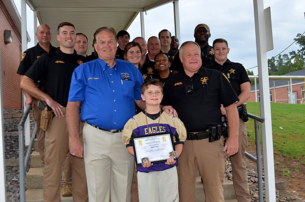 Pike County Sheriff's Department initiates High-Fives Friday at Goshen...