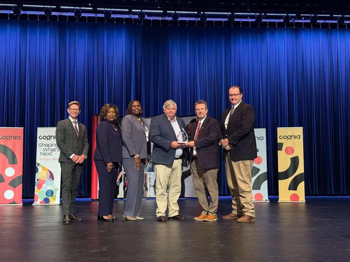 Bazzell honored with Cognia Visionary Leadership Award
