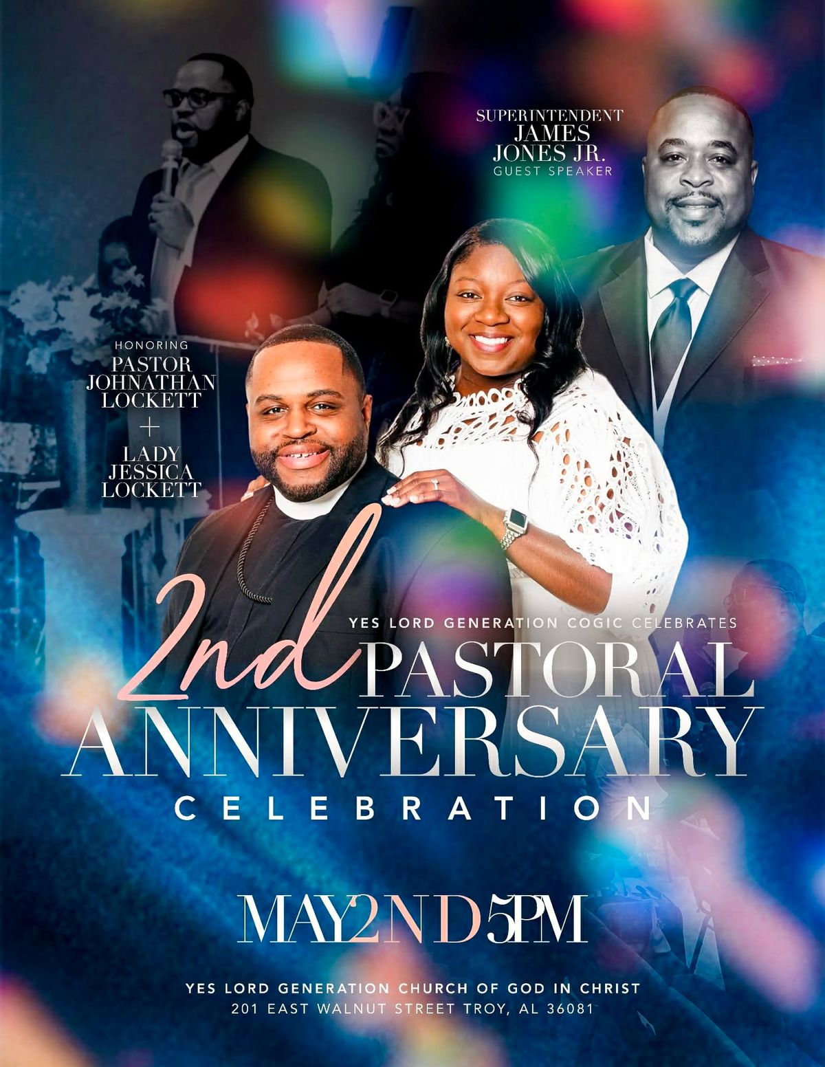 Yes Lord Church of God celebrating Pastor Johnathan Lockett’...