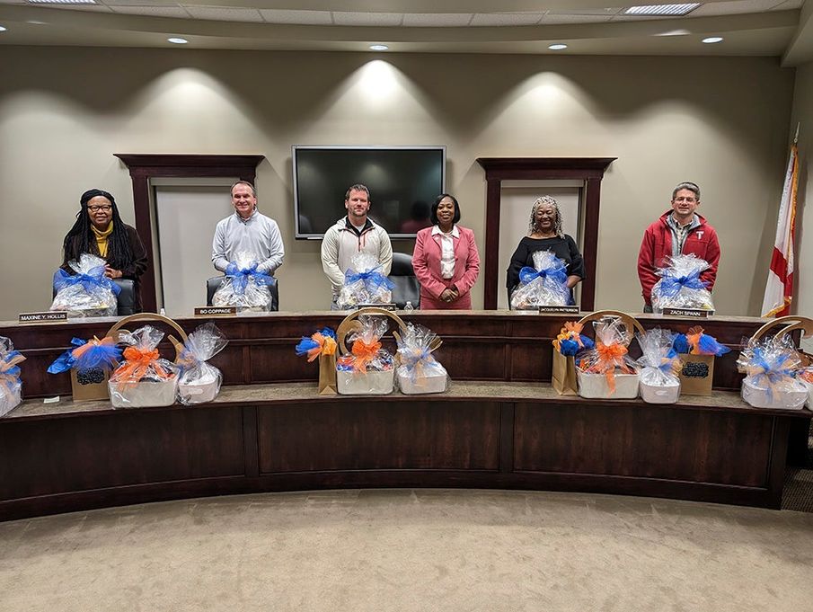Troy City Schools celebrates Board Appreciation Month