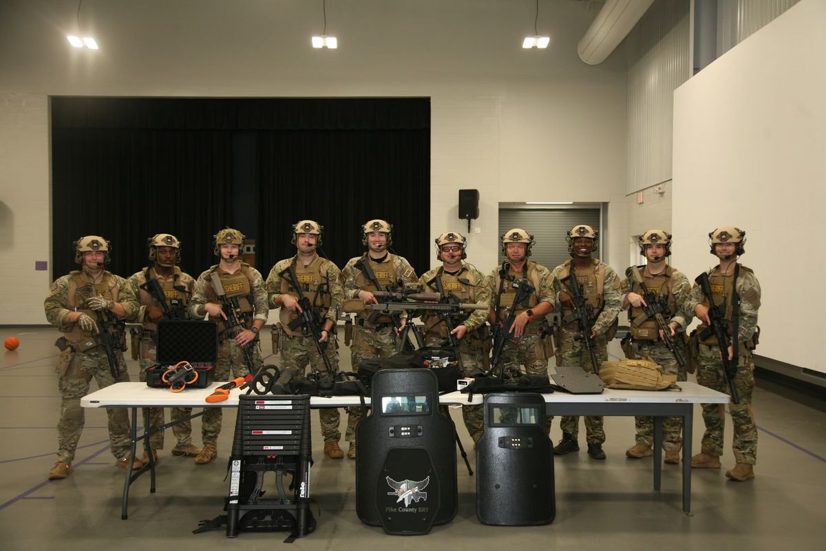 Pike County Sheriff's Office conducts tactical training at B...