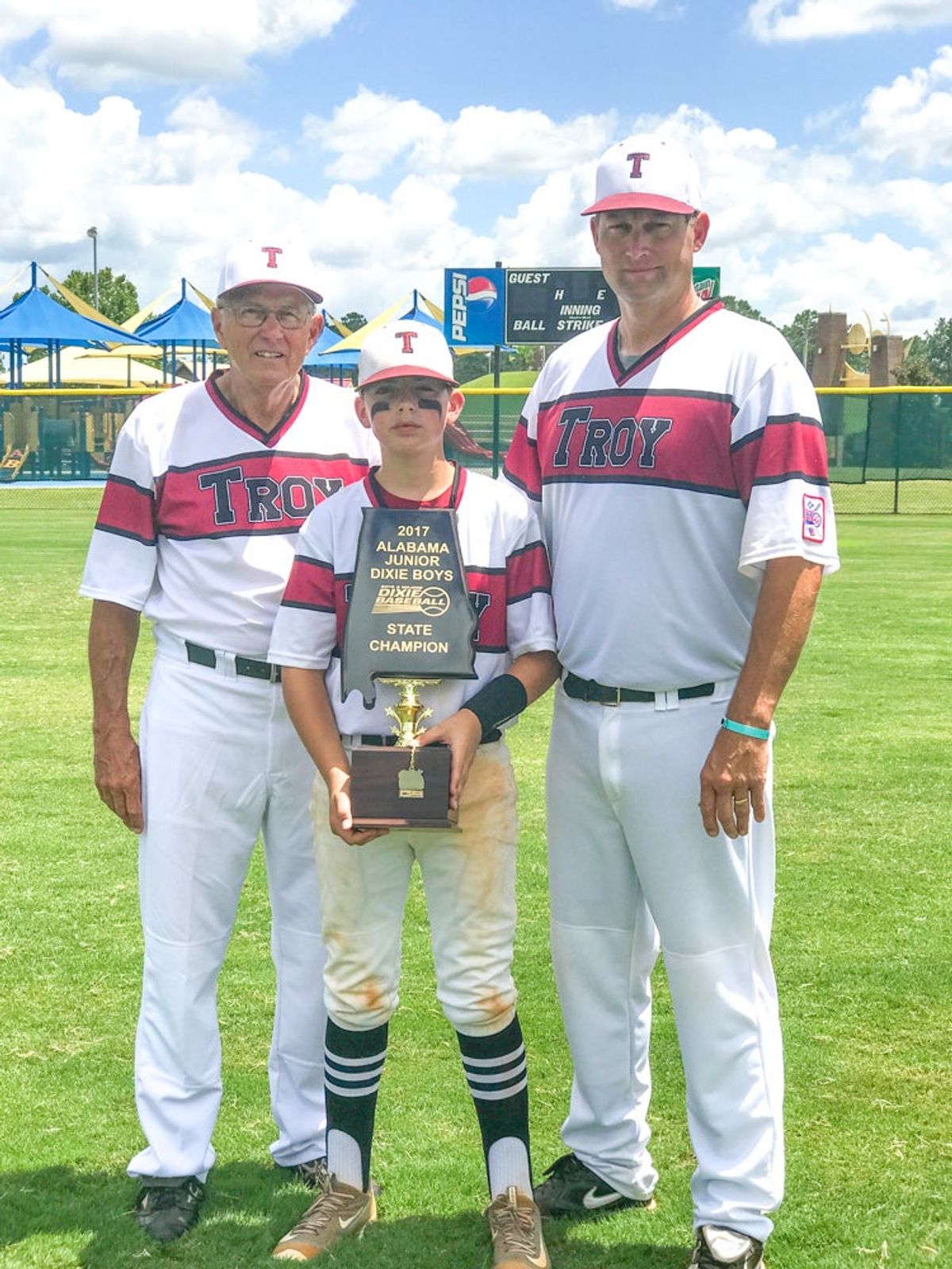 Family tradition: Three generations of Huner's part of Troy baseball
