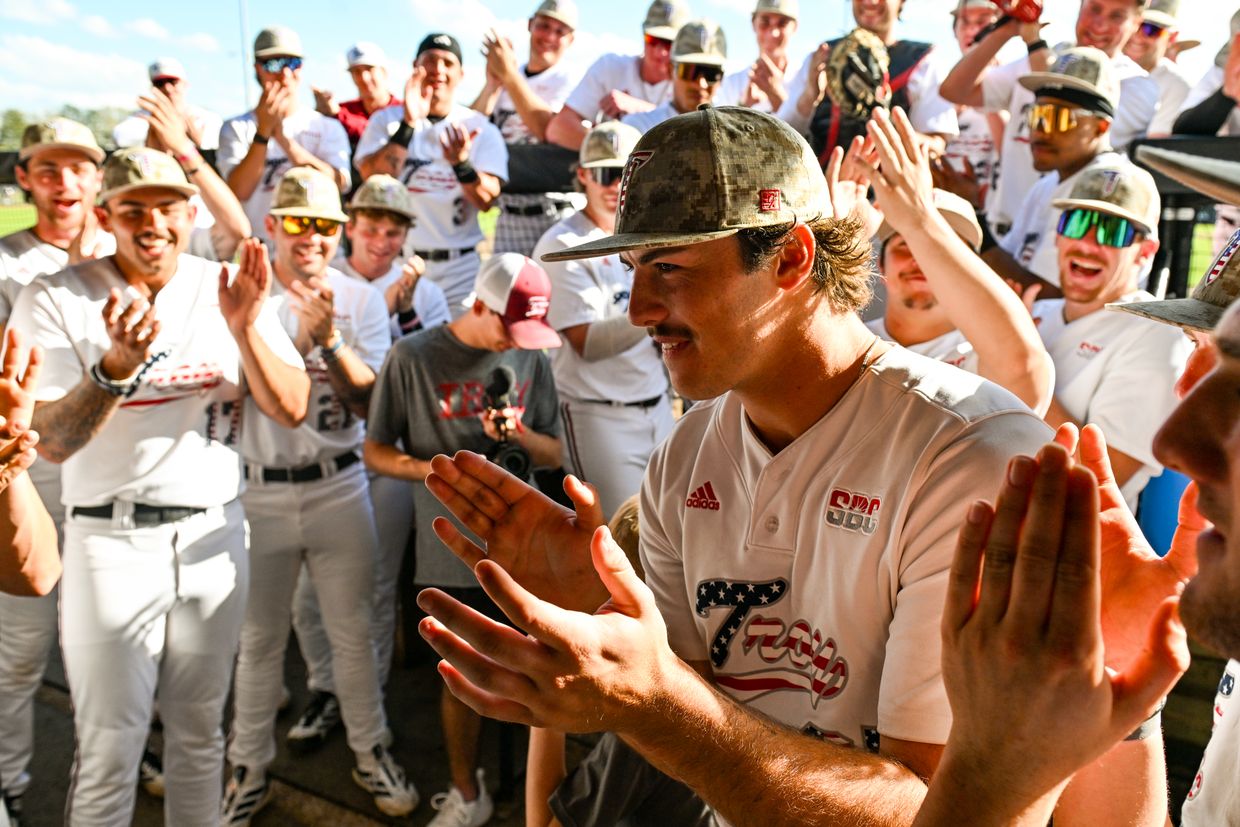 Troy Baseball captures first Sun Belt series