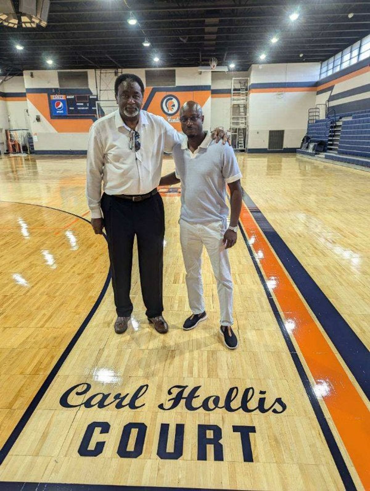 CHHS names basketball court in honor of Carl Hollis