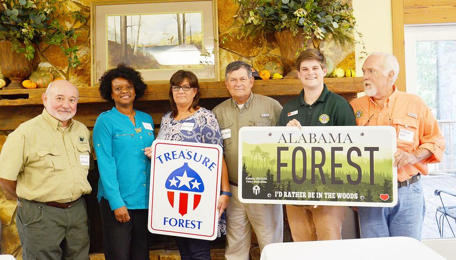 STATE TREASURE: Local foresters honored with high award