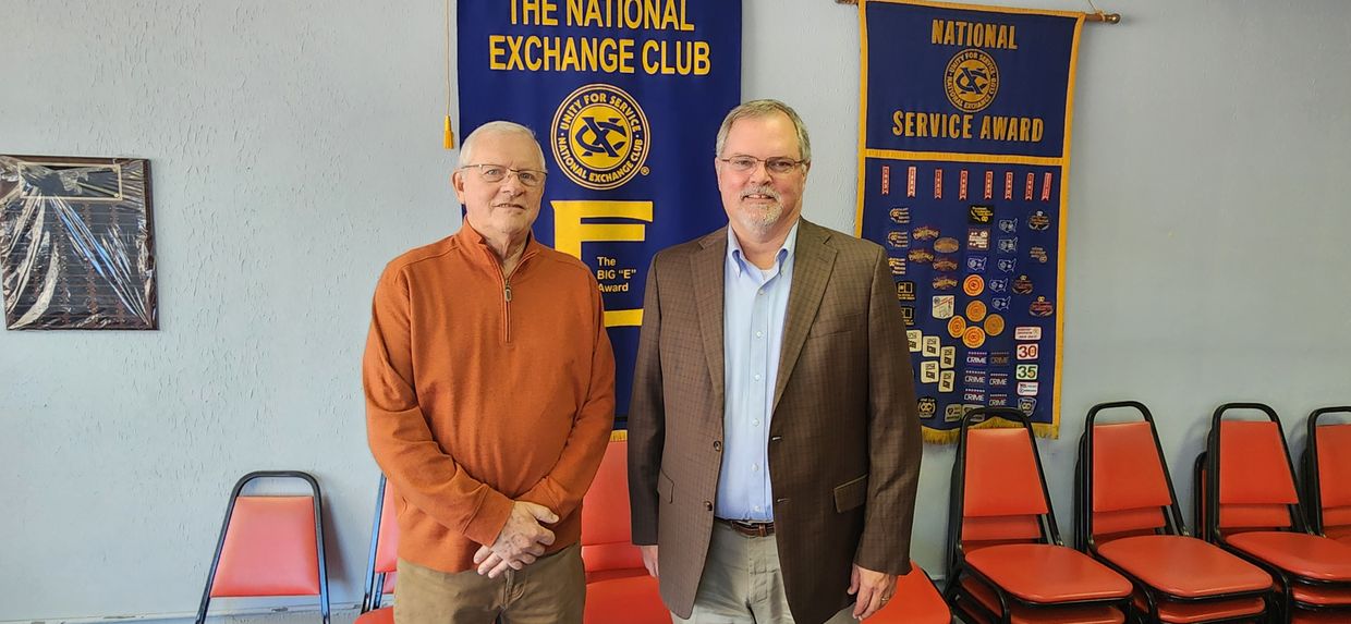 Clem speaks to Troy Exchange Club about Pike County Economic Developme...