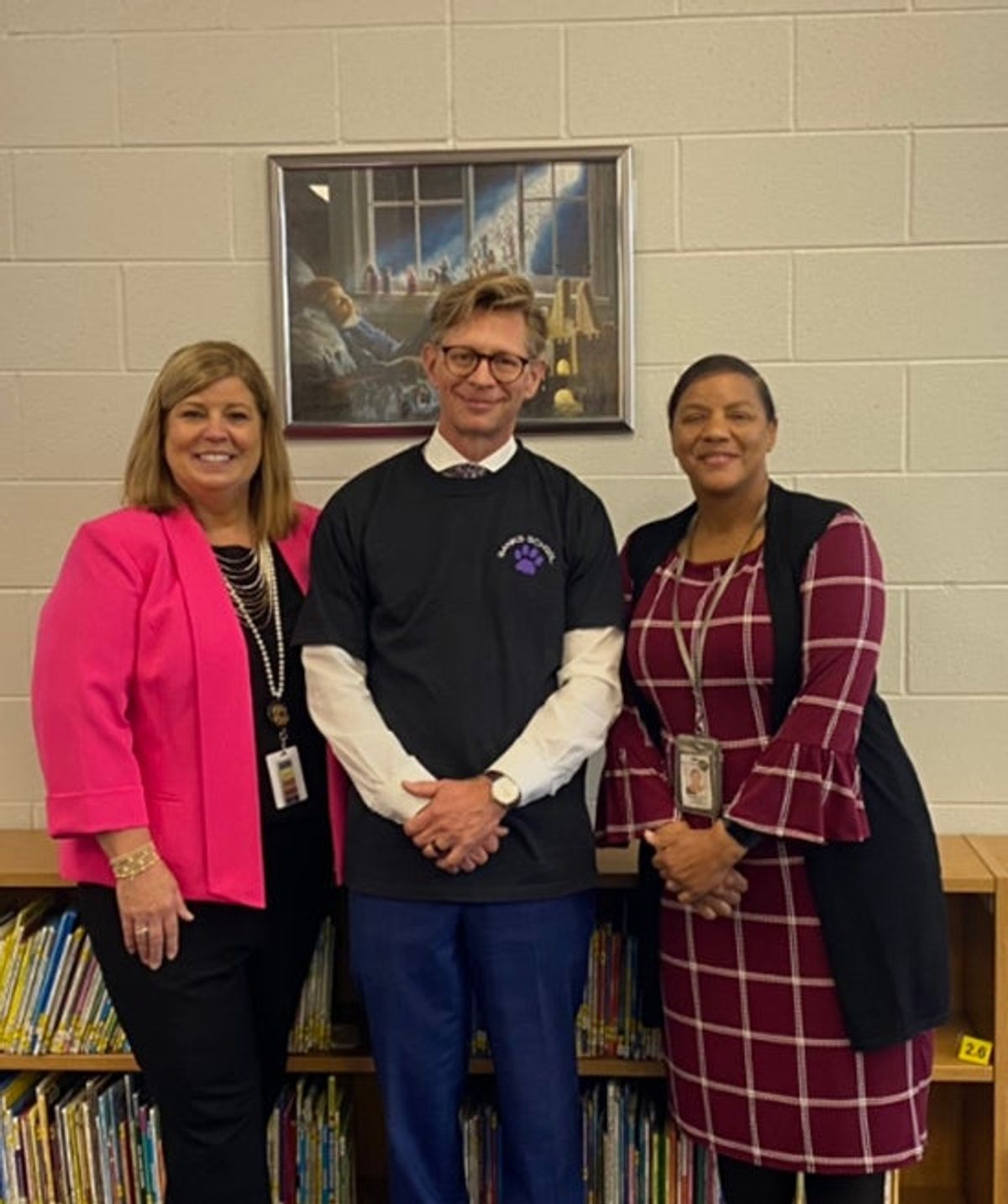 Mackey visits Banks school