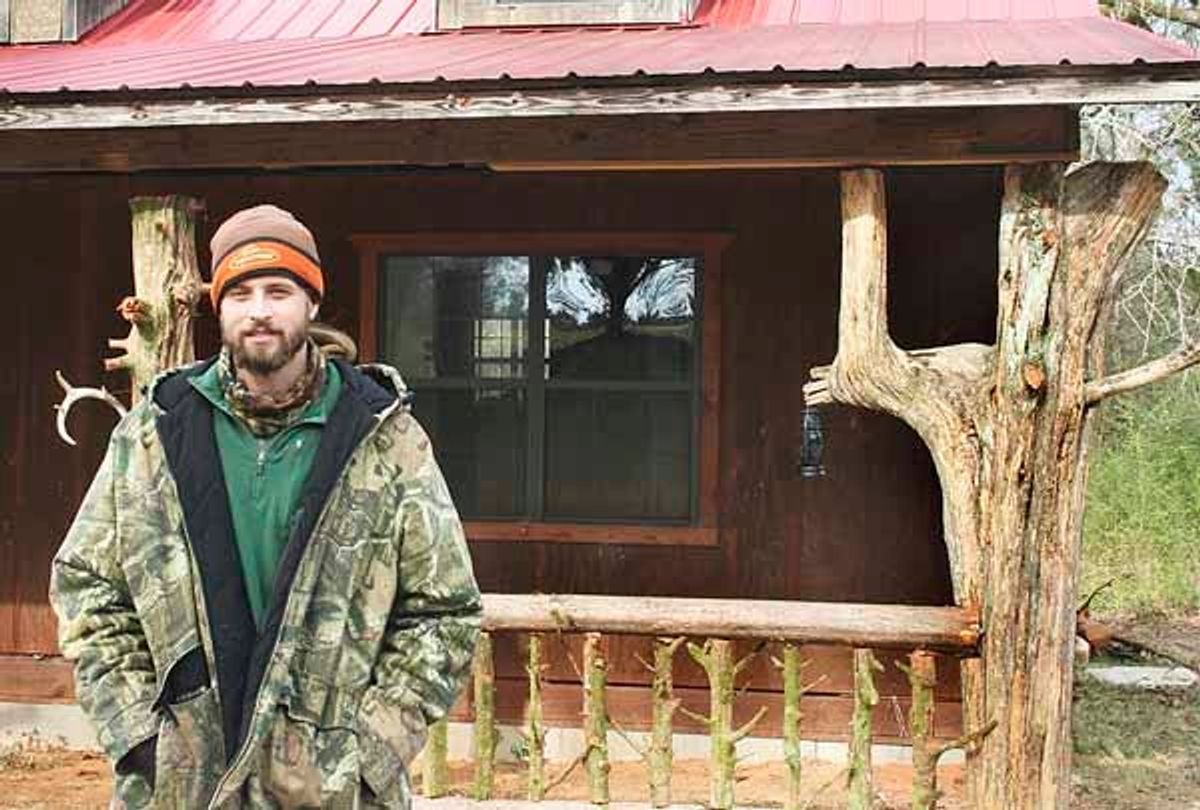 Stephen Luther make his home off of the beaten path
