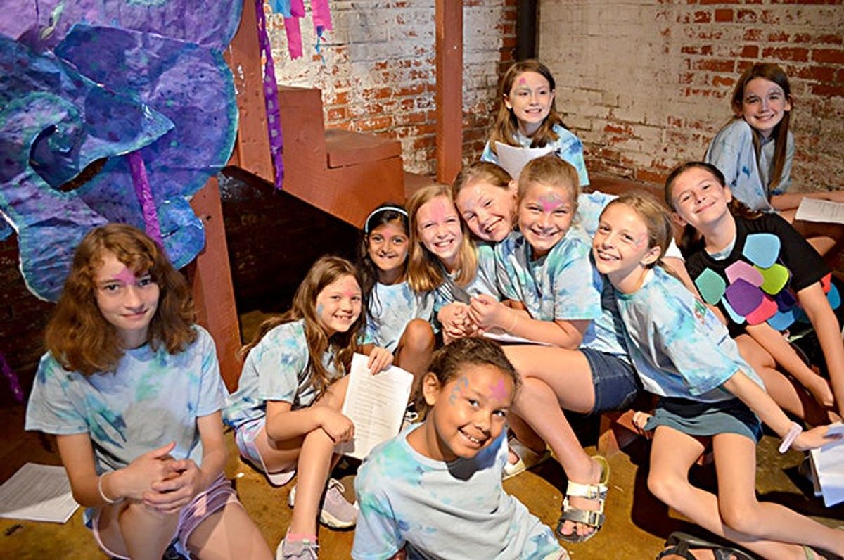 Summer camps end with an "art explosion"
