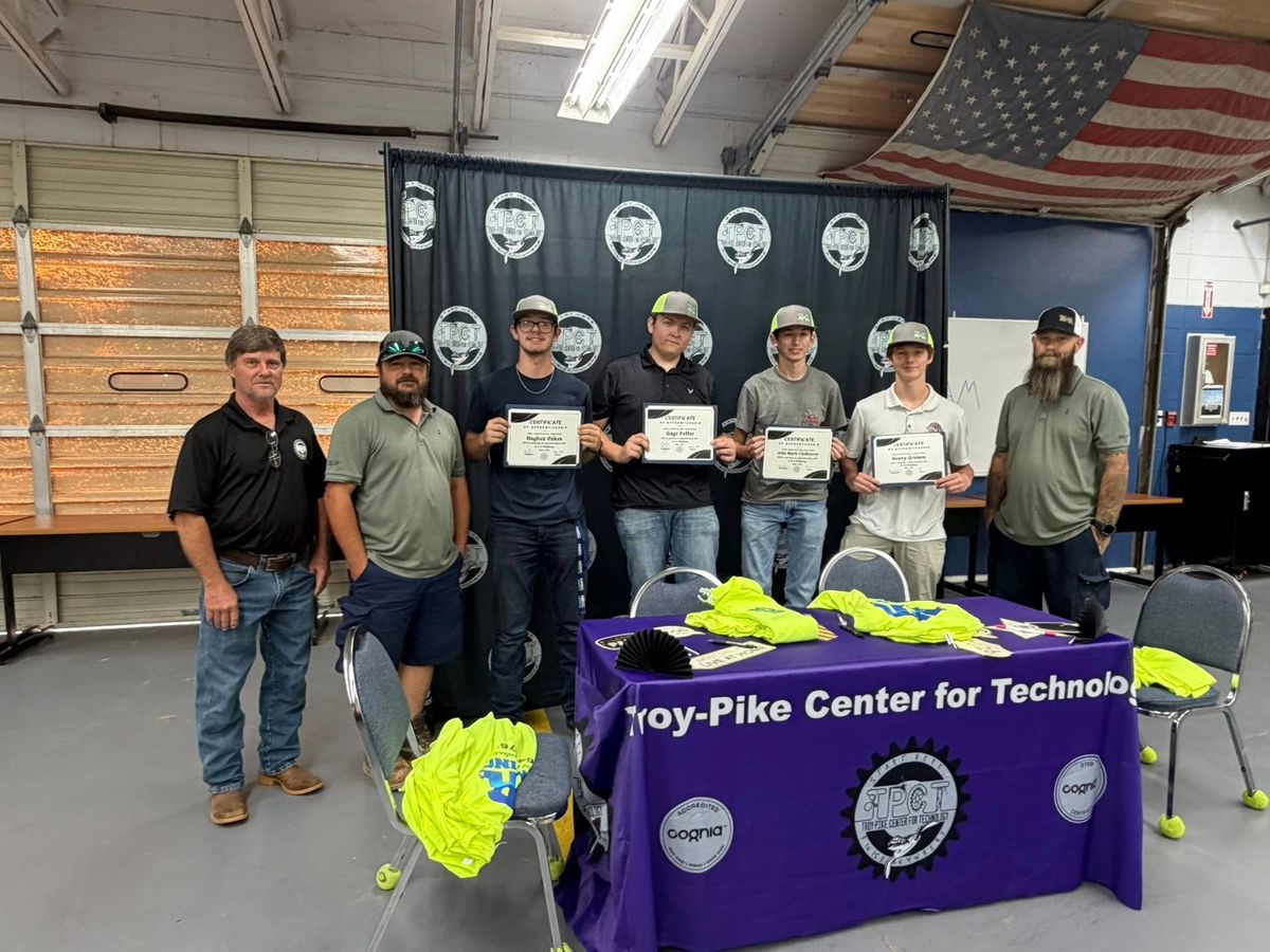 Troy-Pike Center for Technology recognizes inaugural plumbin...