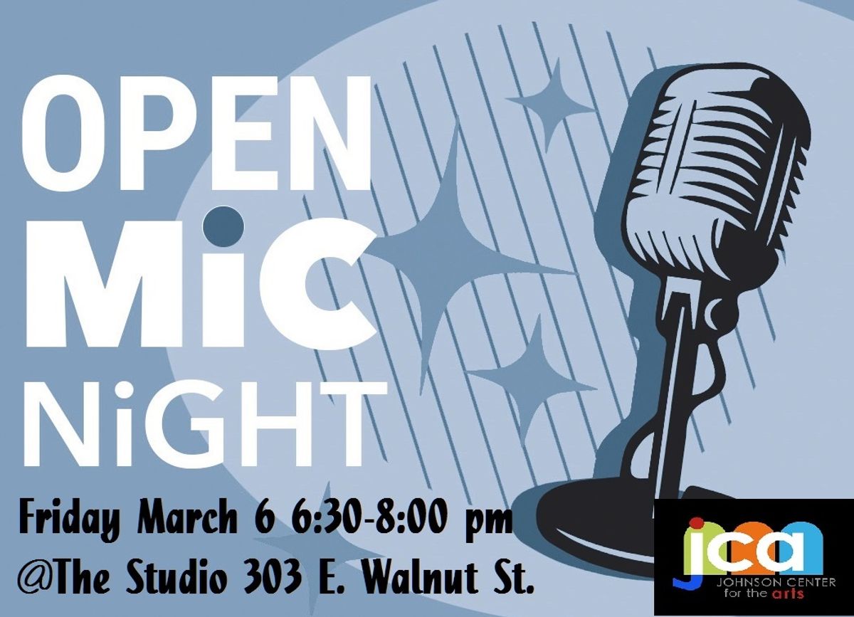 Open Mic Night returns Friday