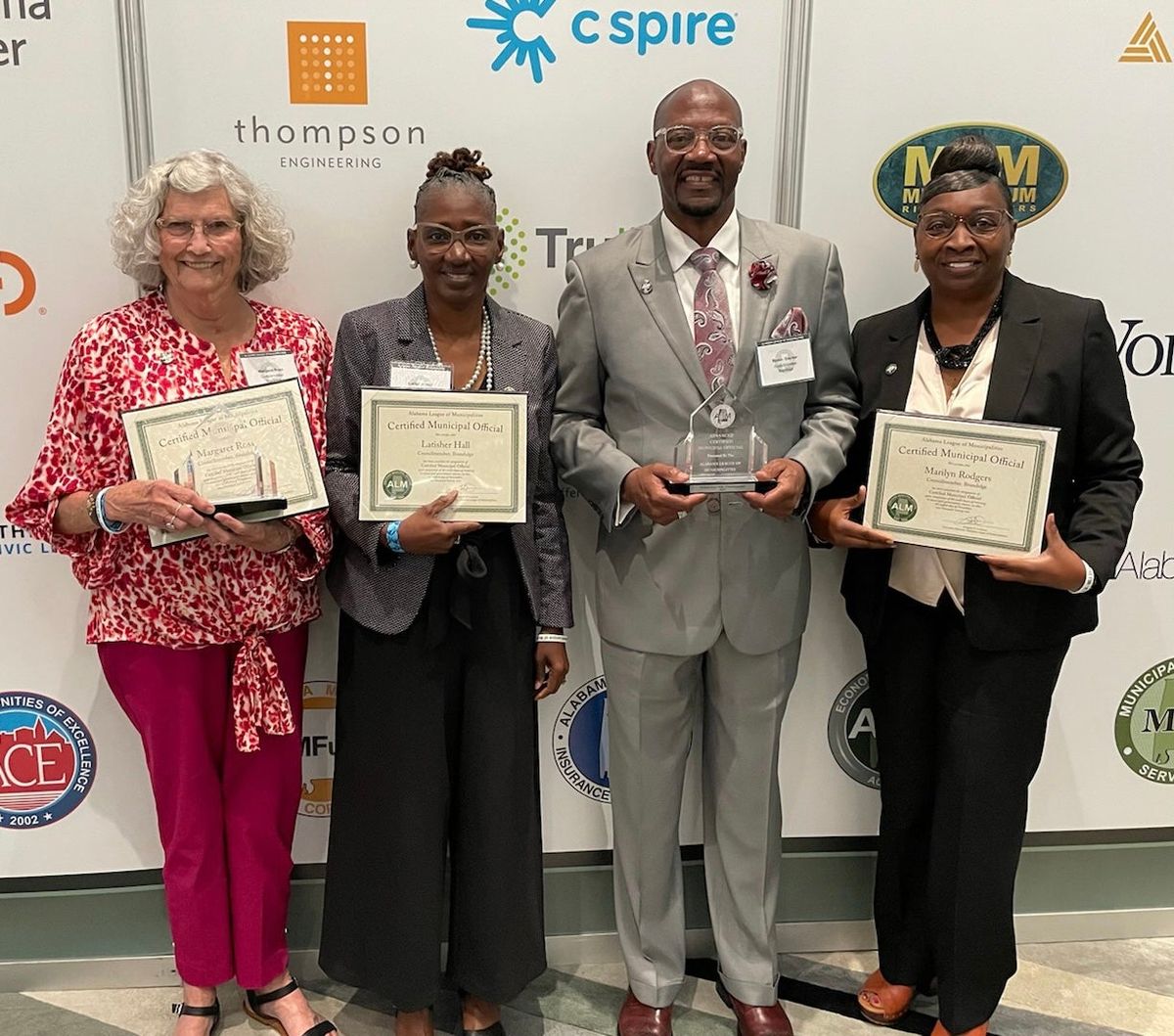 Brundidge council members receive certification