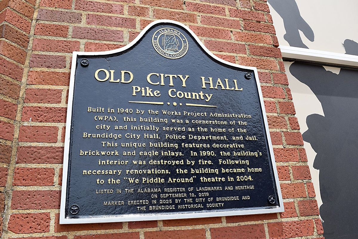 Historical marker honors Brundidge history