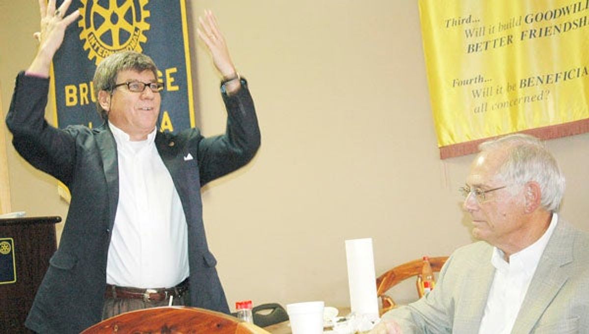 Brundidge Rotarians hear power talk