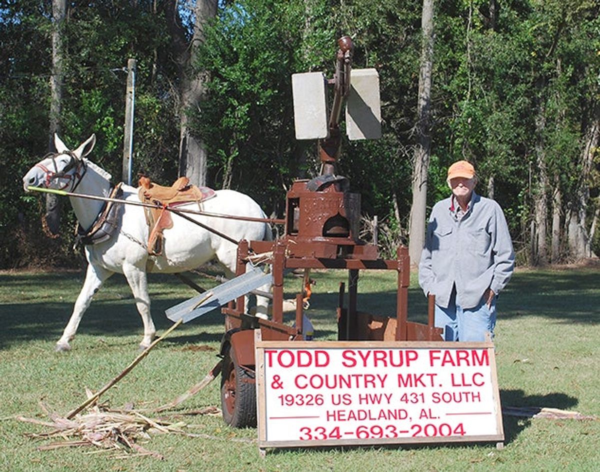 Joe Todd: Still, today, a syrup maker